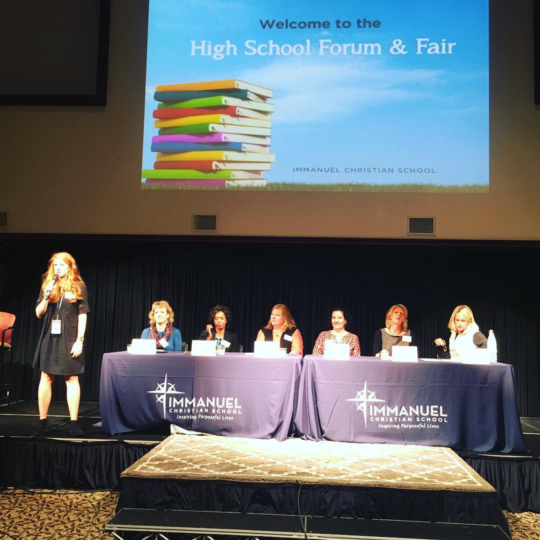 Our High School Forum & Fair is starting! Are you here? - Immanuel ...